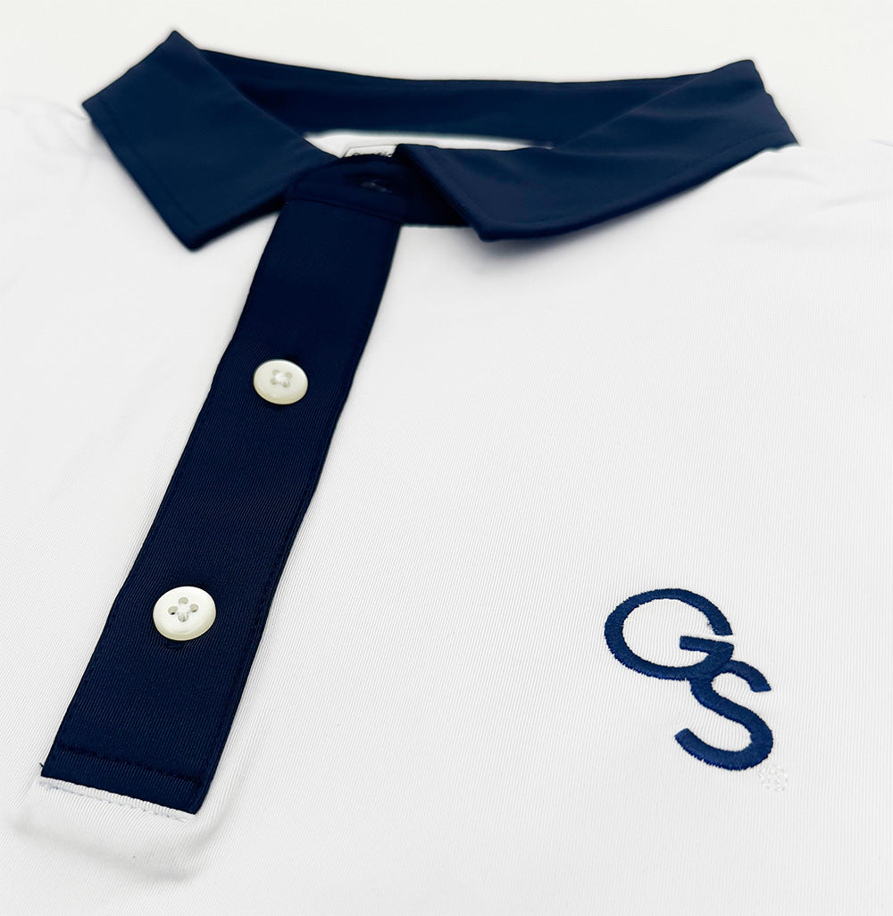 Georgia Southern Contrast Collar Performance Polo – Section 103