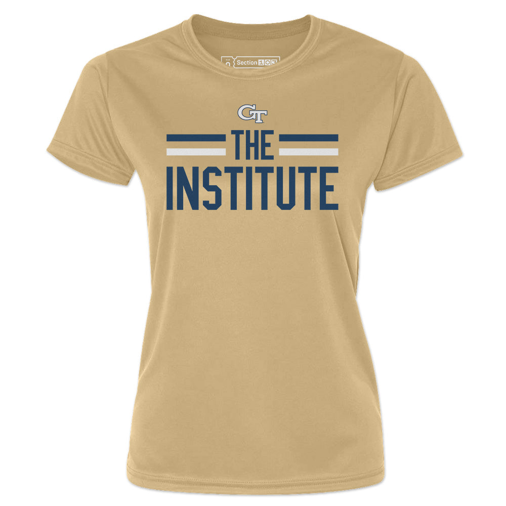 Georgia Tech The Institute Women's Performance T-Shirt – Section 103