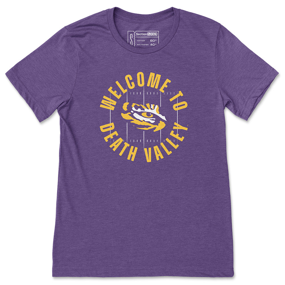 LSU Welcome To Death Valley T-Shirt – Section 103