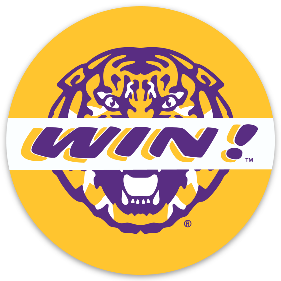 LSU Win Bar Sticker – Section 103